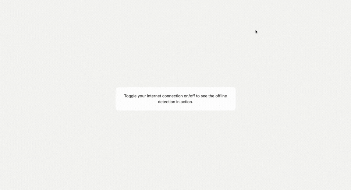 Offline Plugin Bubble